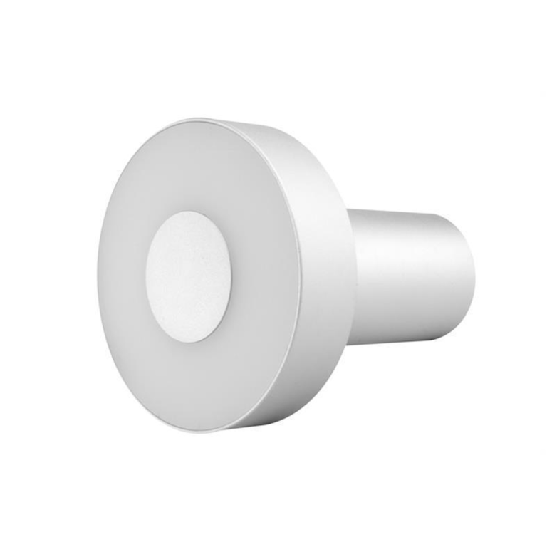 Luminario Arbotante led circular luz blanco cálido de sobreponer con ...