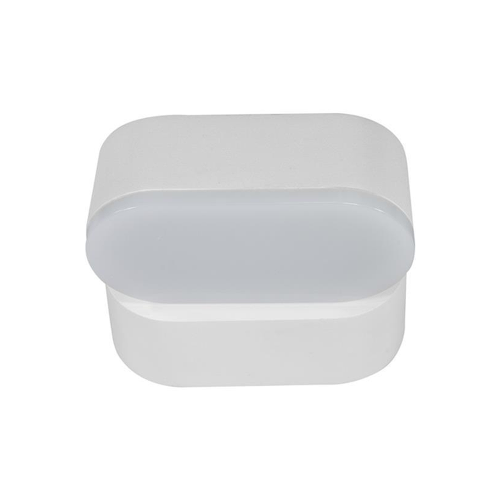 Luminario arbotante led simétrico luz blanco cálido de sobreponer con ...