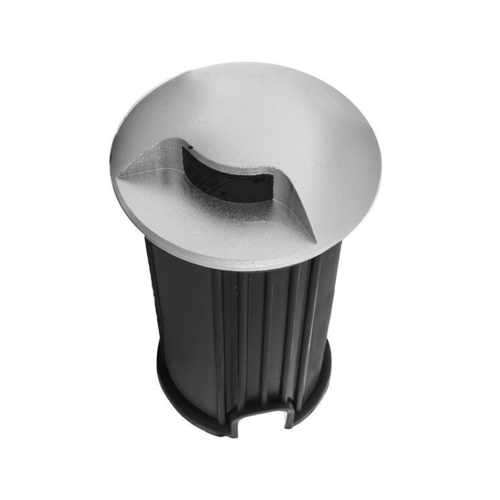 Luminario de piso LED de exterior tipo pastilla 3W, redondo para ...