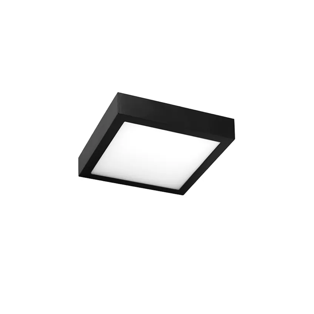 Luminario downlight led cuadrado para sobreponer en techo 12W IP20 TL ...